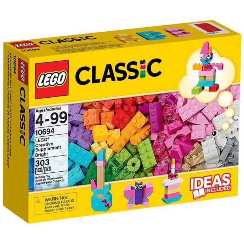 Jual Lego Classic Creative Supplement Bright Color - 10694 Multi Warna ...