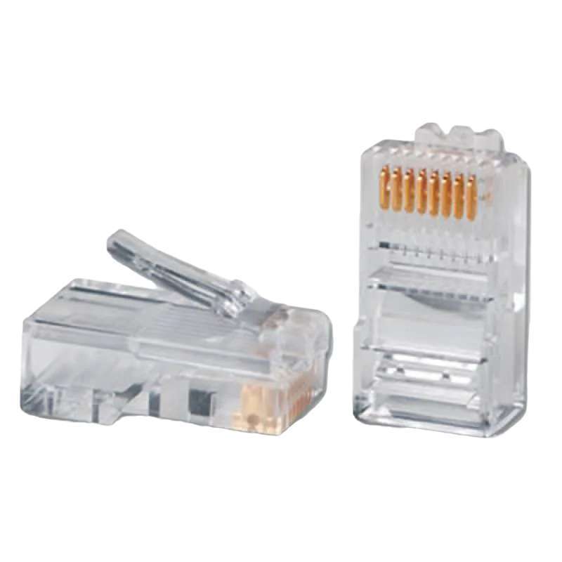 Promo RJ45 CONNECTOR KONEKTOR RJ45 UTP LAN CAT 5E W-TECH - ISI 100x ...