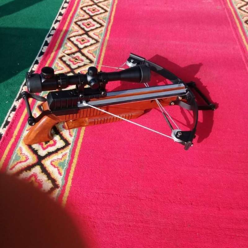 Jual Crossbow Kokang Busur Pistol Panah Merk Puppet Toys Di Seller ...