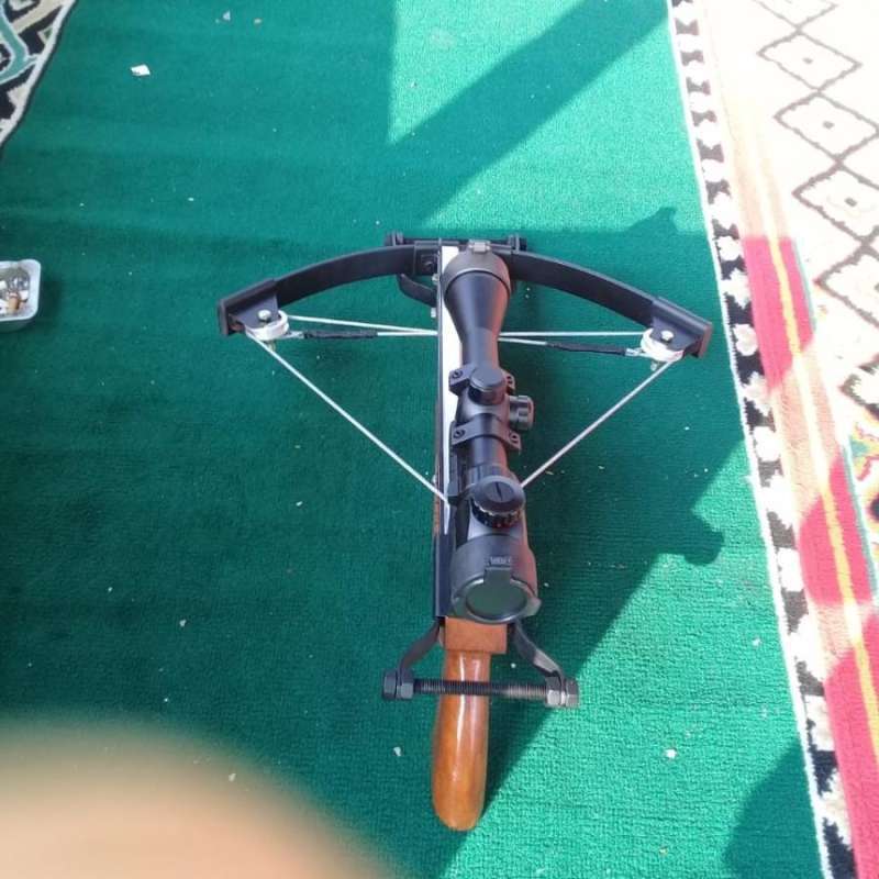 Jual Crossbow Kokang Busur Pistol Panah Merk Puppet Toys Di Seller ...