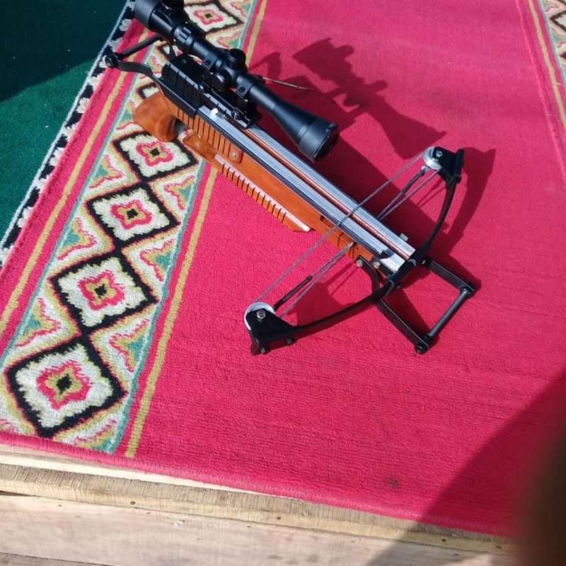 Jual Crossbow Kokang Busur Pistol Panah Merk Puppet Toys Di Seller ...