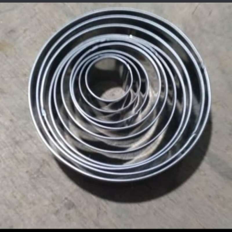 Jual ring cutter cake bulat 1 set 10 ukuran di Seller Siennaa Shop ...