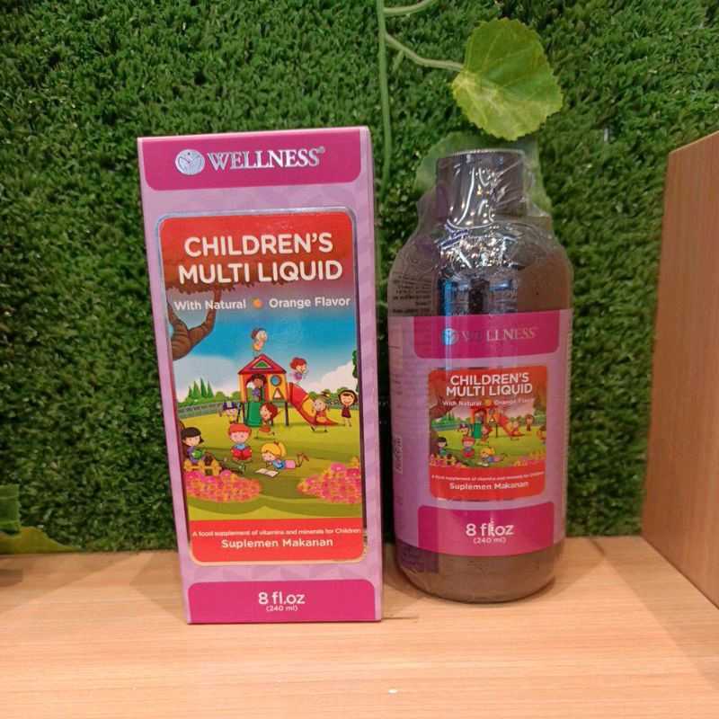 Jual Wellnes children Multiliquid - Wellness multi liquid di Seller ...