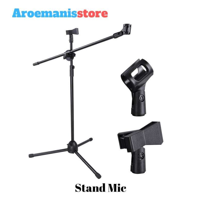 Jual Stand Mic Tiang Mic Bahan Besi Asli Kuat Dan Kokoh Di Seller ...