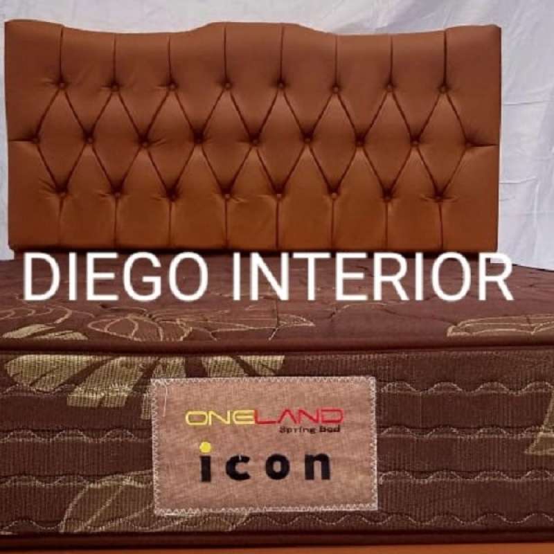 Jual Springbed Full Set Dengan Divan Dan Sandaran - 100x200 Di Seller ...