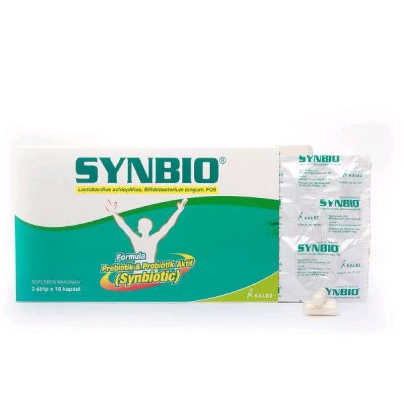 Jual Synbio 30 Kapsul Suplemen Probiotik dan Prebiotik Dewasa di Seller ...