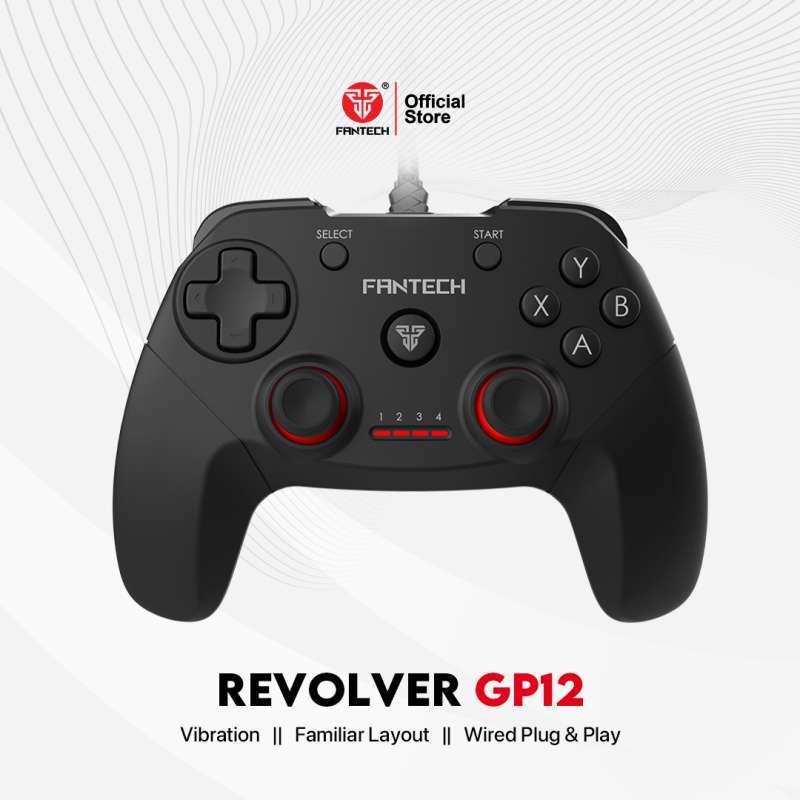 Jual Fantech REVOLVER GP12 Gaming Controller Gamepad Joystick USB di ...