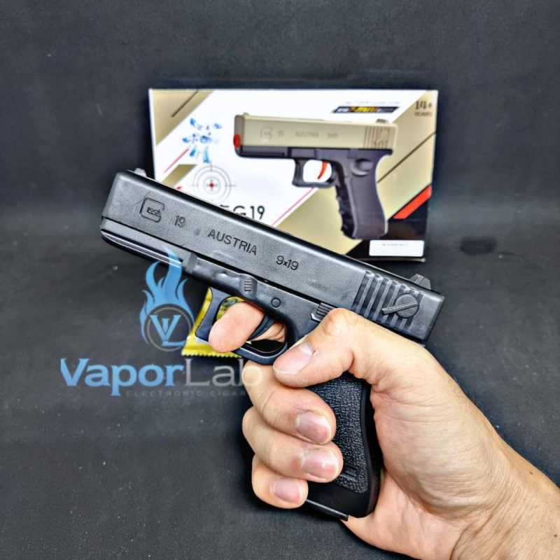 Jual Mainan Pistol Anak Model Glok G19 Peluru Water Gel Toy Gun Plastik ...