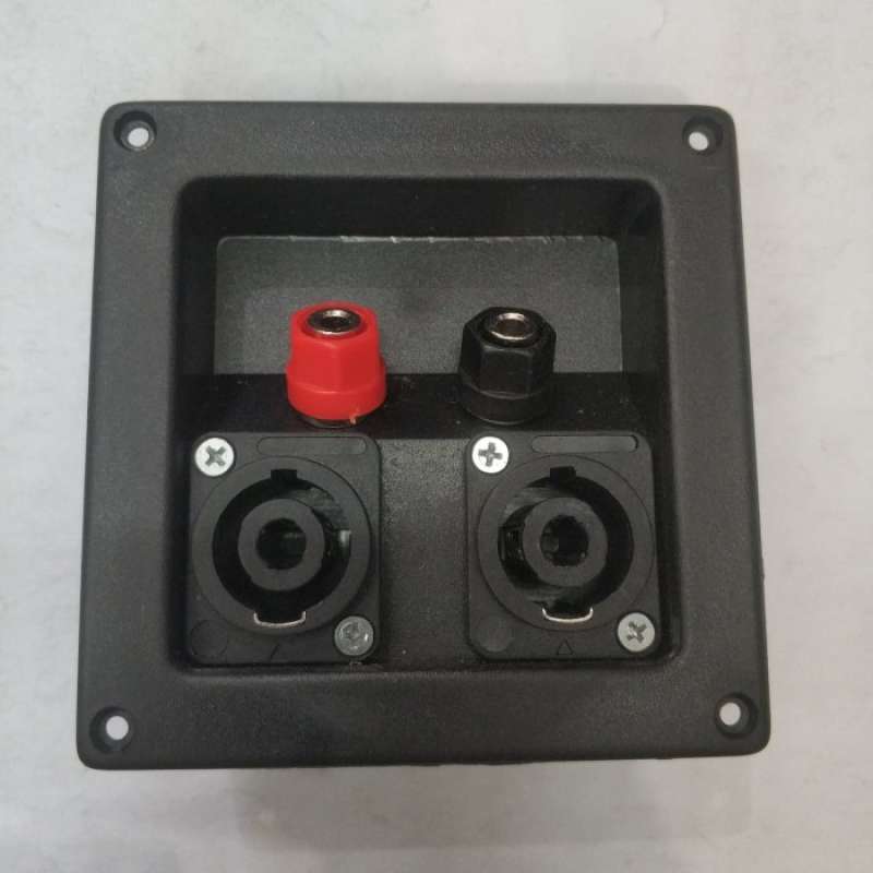 Jual Terminal speaker kotak atau segi plus spikon. terminal speaker ...