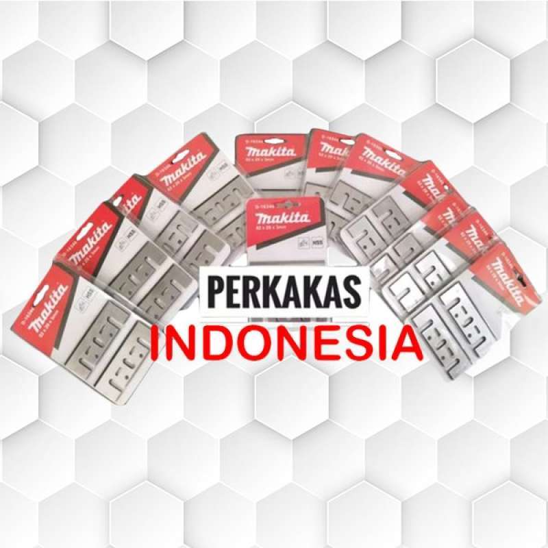 Promo Mata Planer Makita Maktec HSS Planer Blade 82mm SET Baja Besi ...