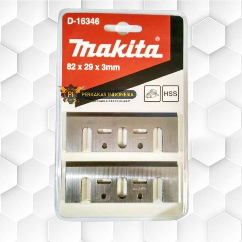 Promo Mata Planer Makita Maktec HSS Planer Blade 82mm SET Baja Besi ...