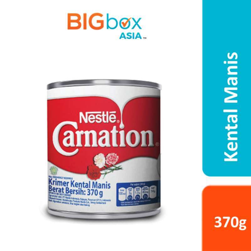 Jual Carnation Susu Kental Manis Kaleng 370g di Seller BIGbox Asia ...