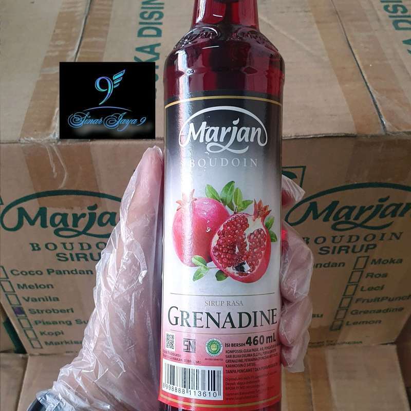 Jual Sirup Marjan Grenadine Boudoin 460ml di Seller Sinar Jaya 9 ...