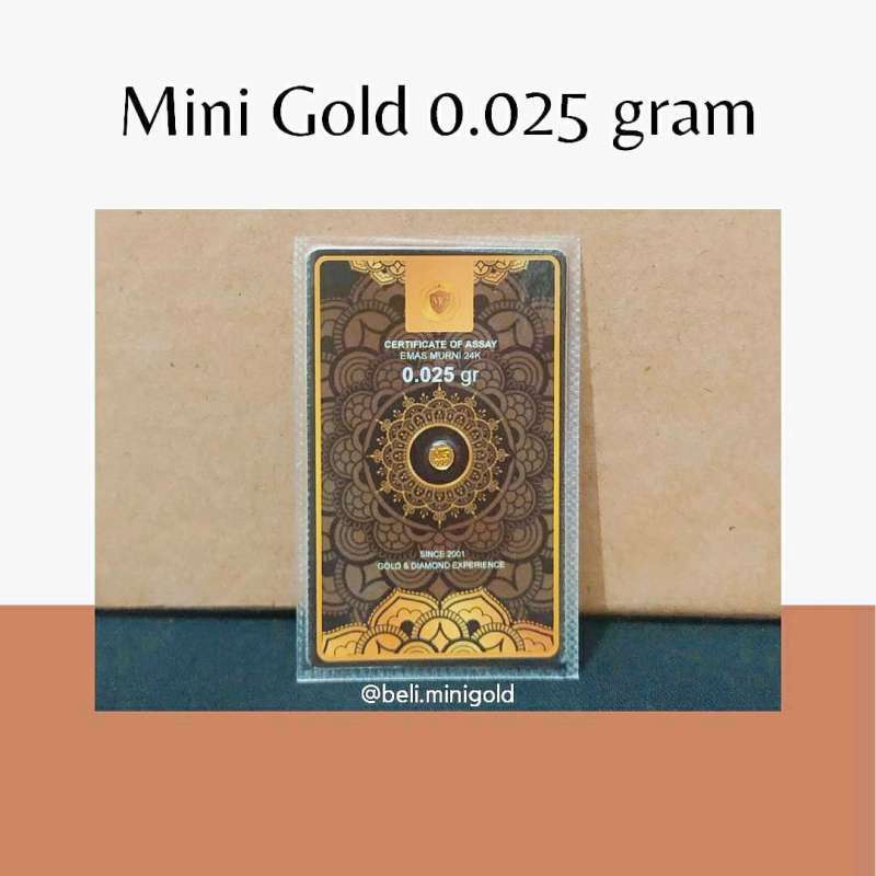 Jual Minigold 0.025 Gram Di Seller Beli Mg Shop - Tamanbaru, Kota ...