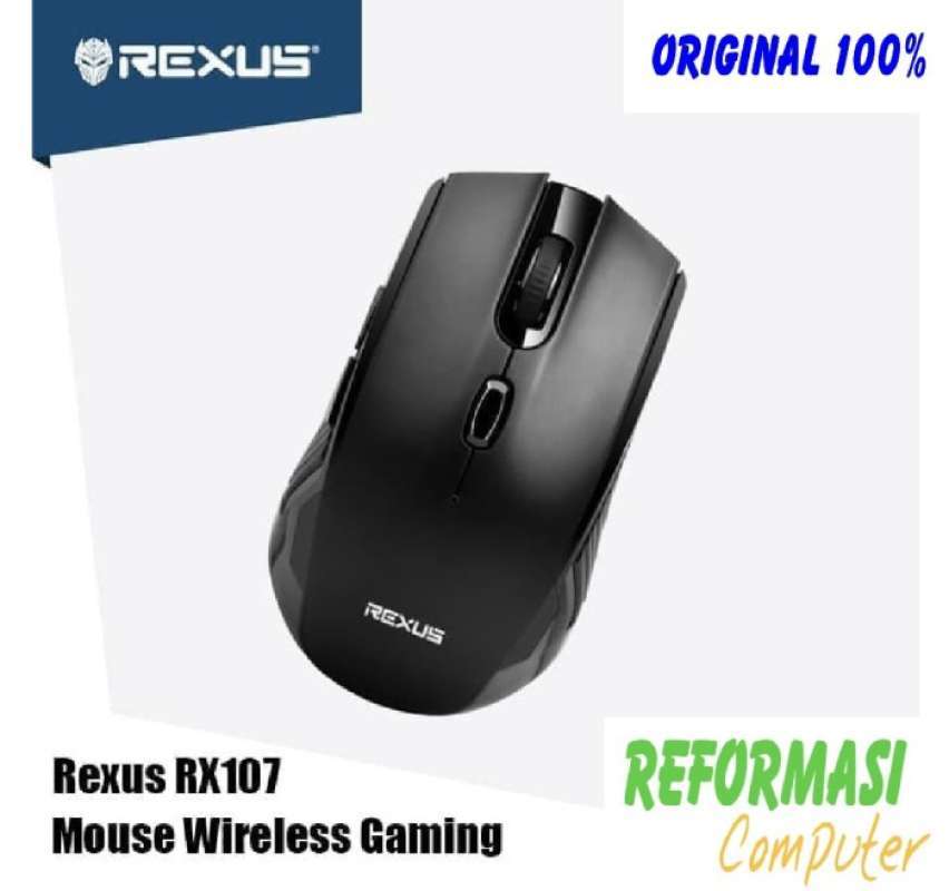 Jual Rexus Xierra Rx107 - Rx 107 Rx-107 Wireless Gaming Mouse di Seller ...