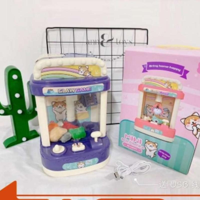 Jual Mesin Pencapit Boneka Mini Capit Game Machine Murah Ada Musik di ...