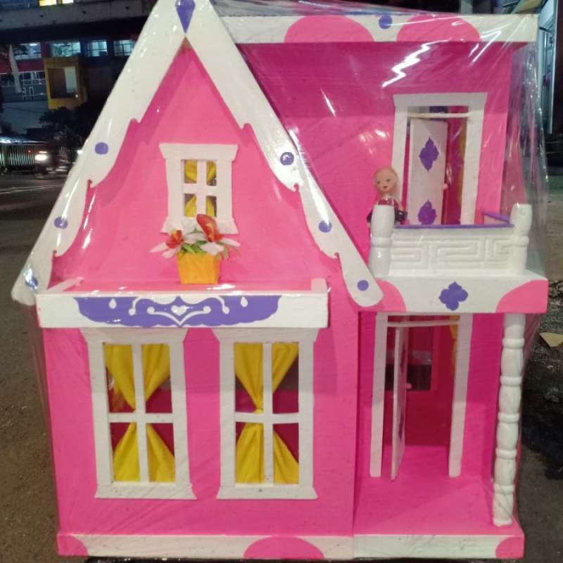 Rumah Barbie Kayu