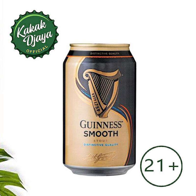 Promo Guinness Smooth kaleng 320 ml beer Guinness smooth bir 320ml can ...