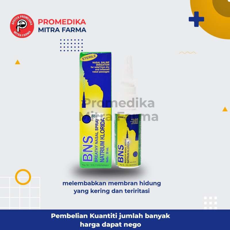 Jual BNS Breathy Nasal Spray / Botol / Nasal Spray di Seller Promedika ...