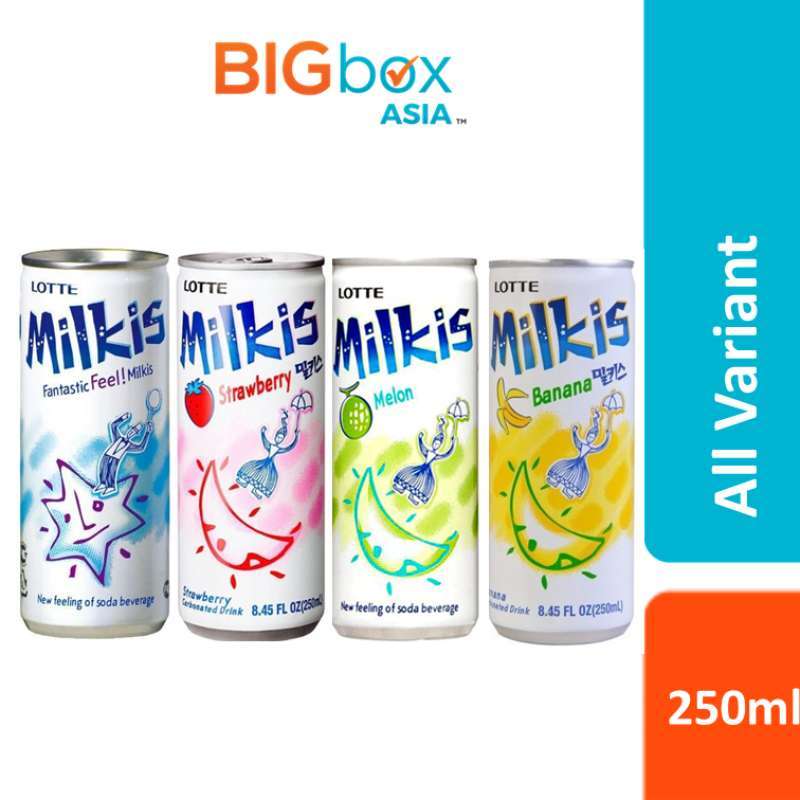 Promo Lotte Milkis Minuman Soda Korea 250ml Diskon 23% di Seller BIGbox ...