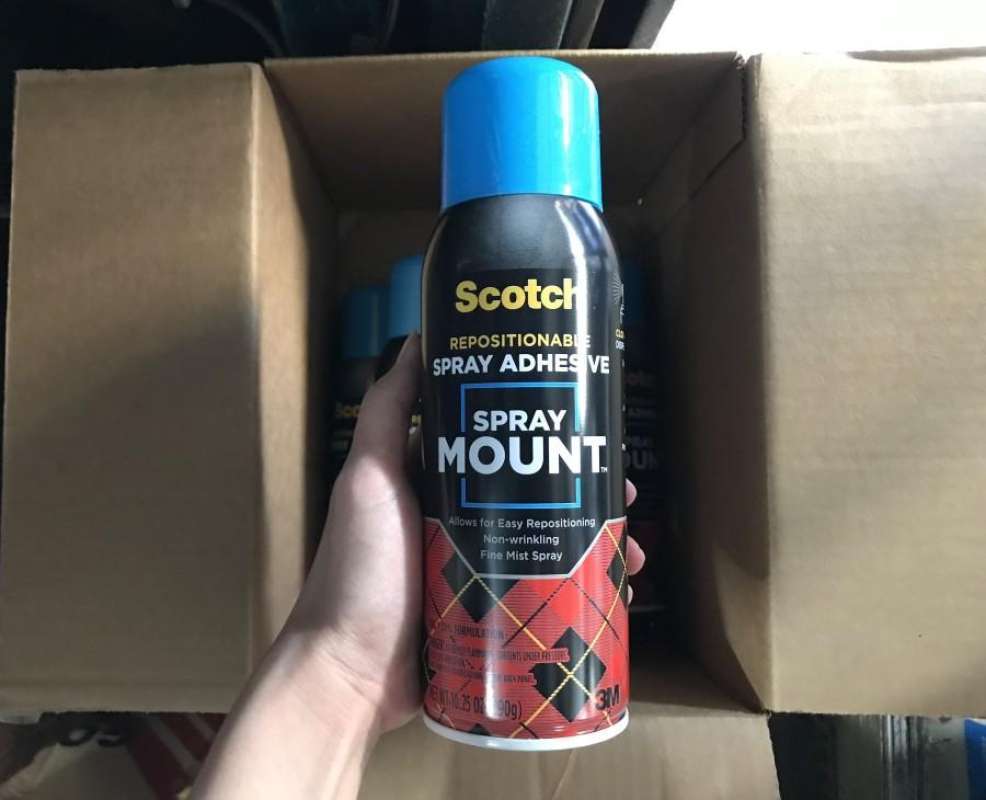 Jual Lem Semprot 3M Scotch Spray Mount Repositionable Adhesive di ...