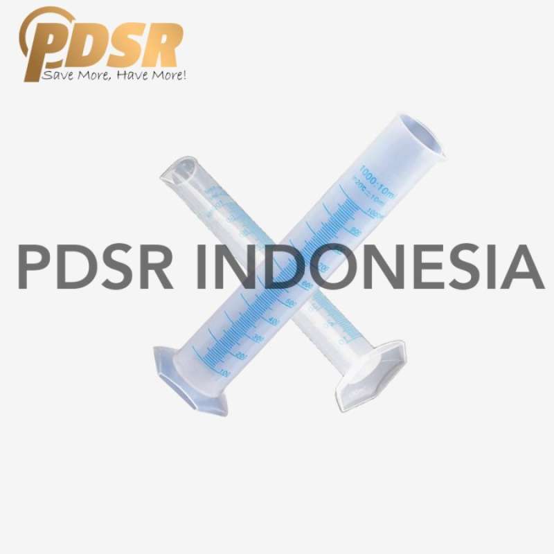 Promo Botol Gelas Tabung Plastik Ukur Takar Lab 100ml dan 25ml Diskon ...