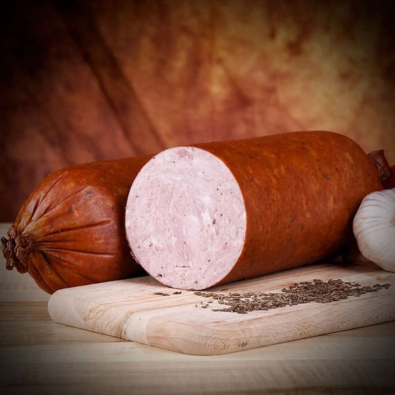 Jual CHICKEN HAM SAUSAGE - Sosis ham ayam 100%, Ukuran Utuh 500gr di ...