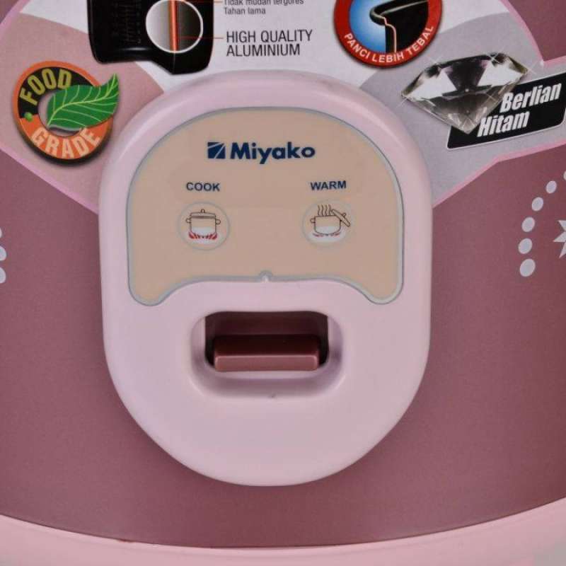 Promo Miyako Rice Cooker Mcm-18bh- 1.8 L (teflon Anti Gores) Diskon 35% ...
