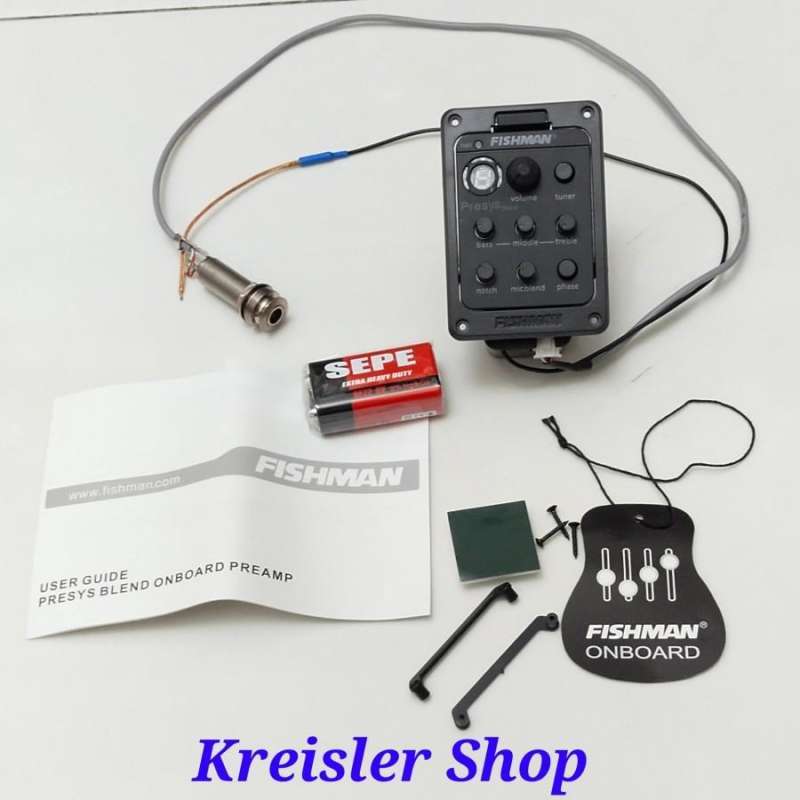 Jual Equalizer Preamp Fishman Presys Blend for Guitar / Equalizer gitar di Seller Kreisler Shop ...