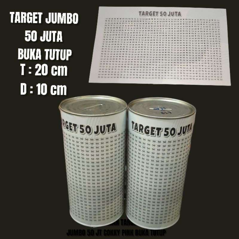 Jual Celengan Target 20 Juta Original Harga Termurah Mei 2024 | Blibli