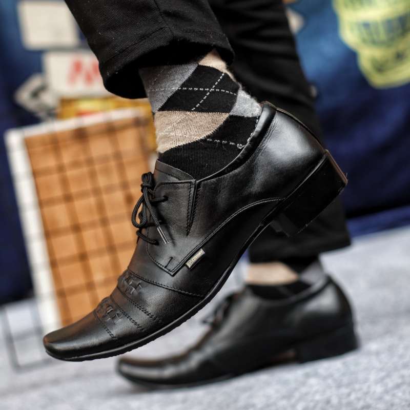 Promo Sepatu Formal Pria Kulit Asli Cevany Shamak Original Kerja Kantor ...