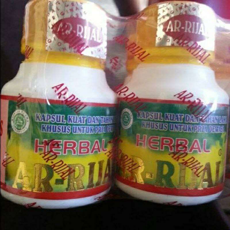 Jual Jamu Herbal Obat Kuat Tahan Lama Arrijal Original/arijal/kapsul Stamina Pria Perkasa D156 ...
