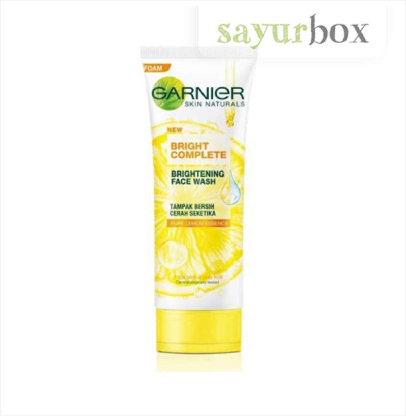Jual Garnier Bright Complete White Speed Foam 100 ml Sayurbox - JKT di ...