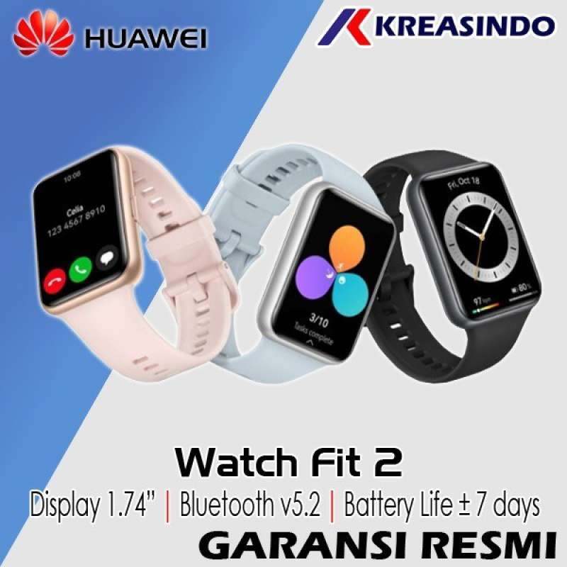 Jual HUAWEI Watch Fit2 / Fit 2 SmartWatch Garansi Resmi di Seller ...