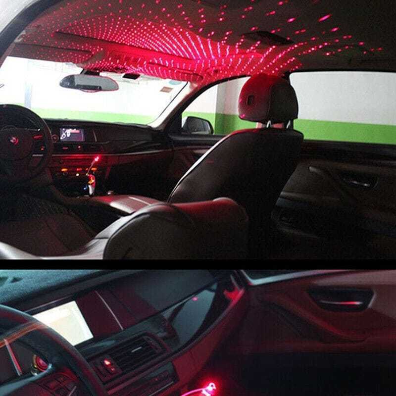 Jual Lampu Laser Proyektor Led USB Bintang star Dekorasi Plafon mobil ...