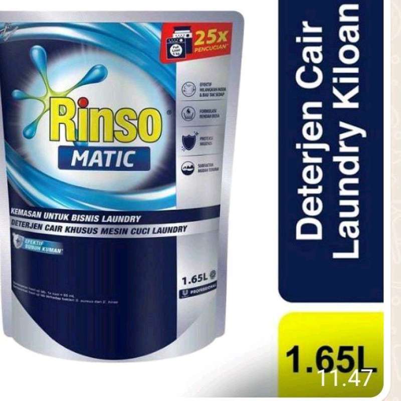 Jual Rinso Matic Professional Cair 1.65 Liter di Seller Sabun murah ...