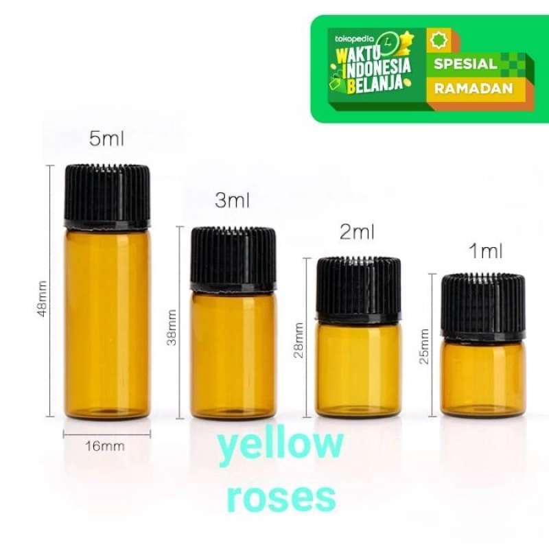 Jual BOTTLE DROP AMBER GLASS ,BOTOL DROP KACA AMBER 1ML,2ML,3ML, di ...