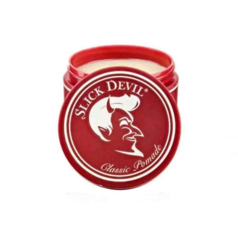 Jual SLICK DEVIL CLASSIC POMADE MEDIUM OILBASED WATER SOLUBLE MUDAH ...