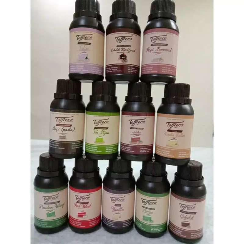 Jual Toffieco Pasta 100 gr Perasa Makanan Perasa Kue Vanilla Butter ...