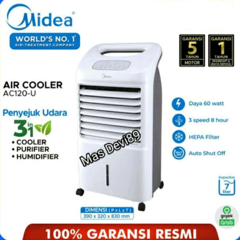 Jual Midea AC120-U Air Cooler [6 Liter] di Seller Sinarmass Elektronik ...