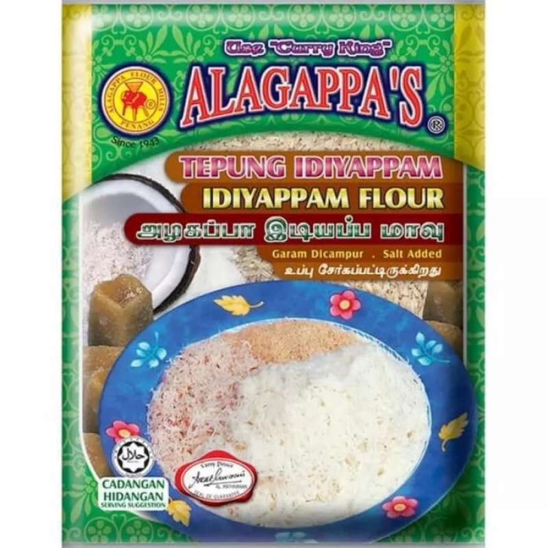 Promo OEM ALAGAPPAS IDIYAPPAM FLOUR 500GM Diskon 50% di Seller MAG ...