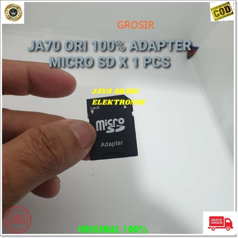 Jual ORIGINAL ADAPTER MICRO SD CARD KONEKTOR PENYAMBUNG MMC JACK ...