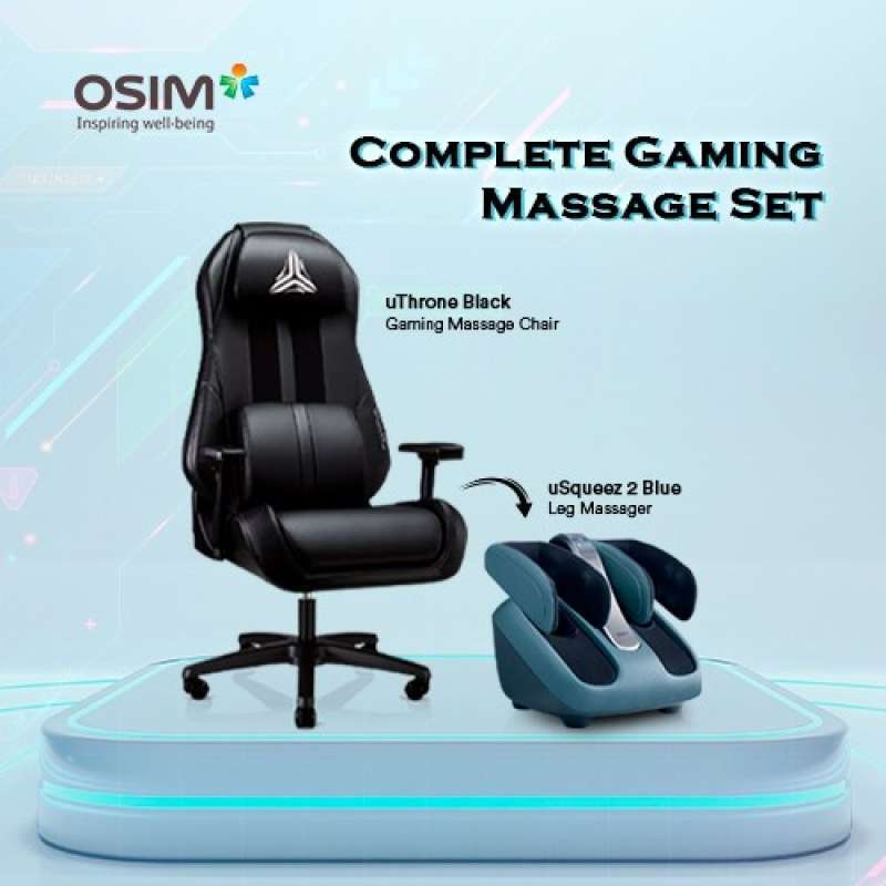 Jual OSIM - Complete Gaming Massage Set - uThrone x uSqueez 2 - UThrone ...