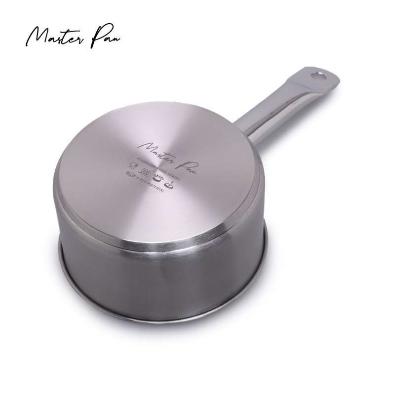 Promo Master Pan Panci Saus Stainless Steel Dengan Tutup 16 Cm Sauce ...