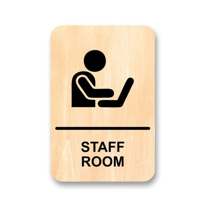 Jual Staff Room - Papan Tanda Ruang Pegawai - Ruang Karyawan di Seller ...