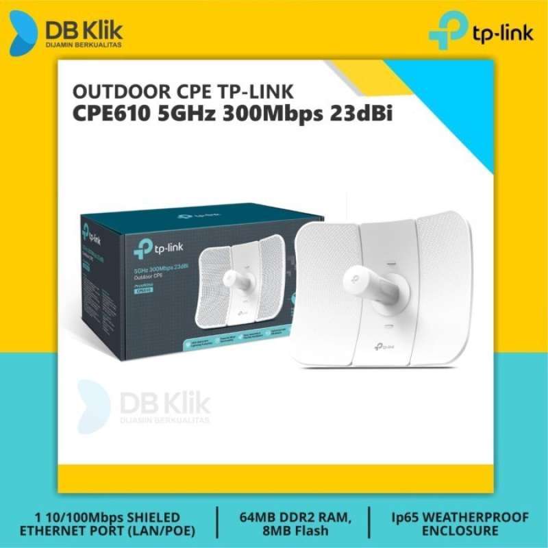 Promo Access Point Tp-Link Cpe610 Outdoor 5Ghz 300Mbps - Tplink Cpe 610 ...