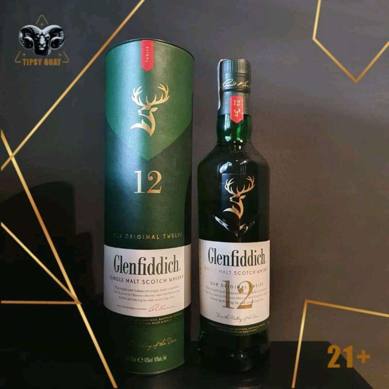 Promo Glenfiddich 12 Years Old 700ML Diskon 24% di Seller TipsyGoat Official Store - Pegadungan ...
