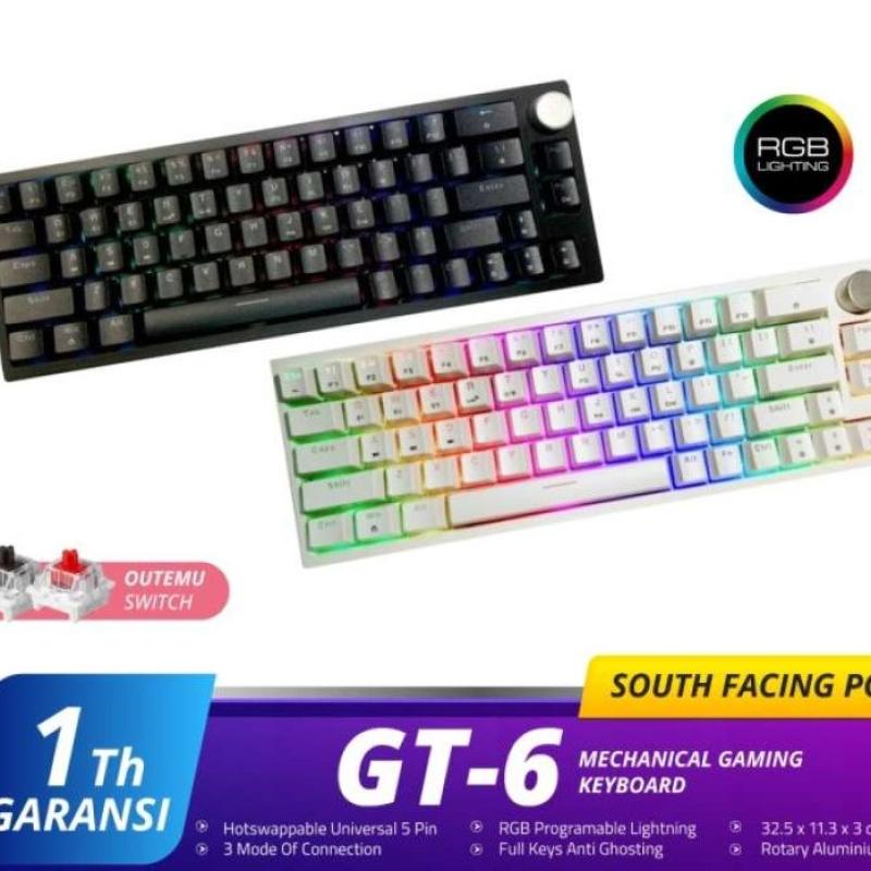 Jual Vortexseries Gt-6 / Gt6 Hotswappable Mechanical - Gaming Keyboard ...