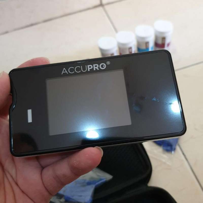 Jual Alat Cek Gula Darah / Accupro 4 In 1 (kolesterol, Gula, Asam Urat ...