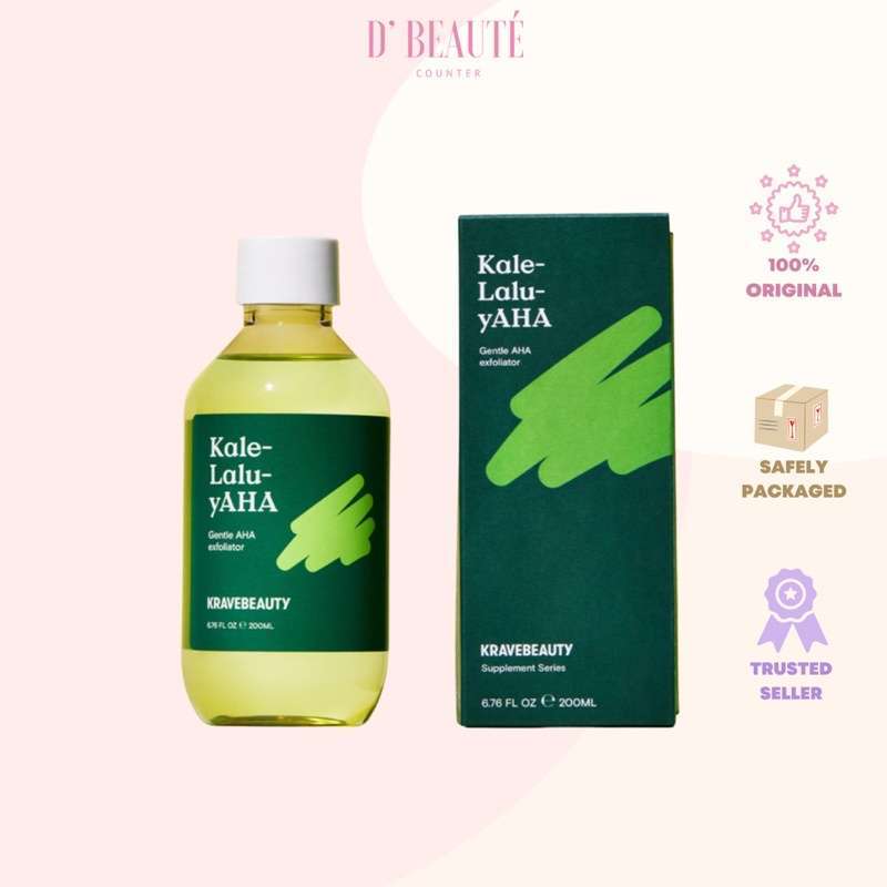 Jual Krave Beauty Kale-Lalu-yAHA / Kalelaluyaha Toner Exfoliator AHA ...